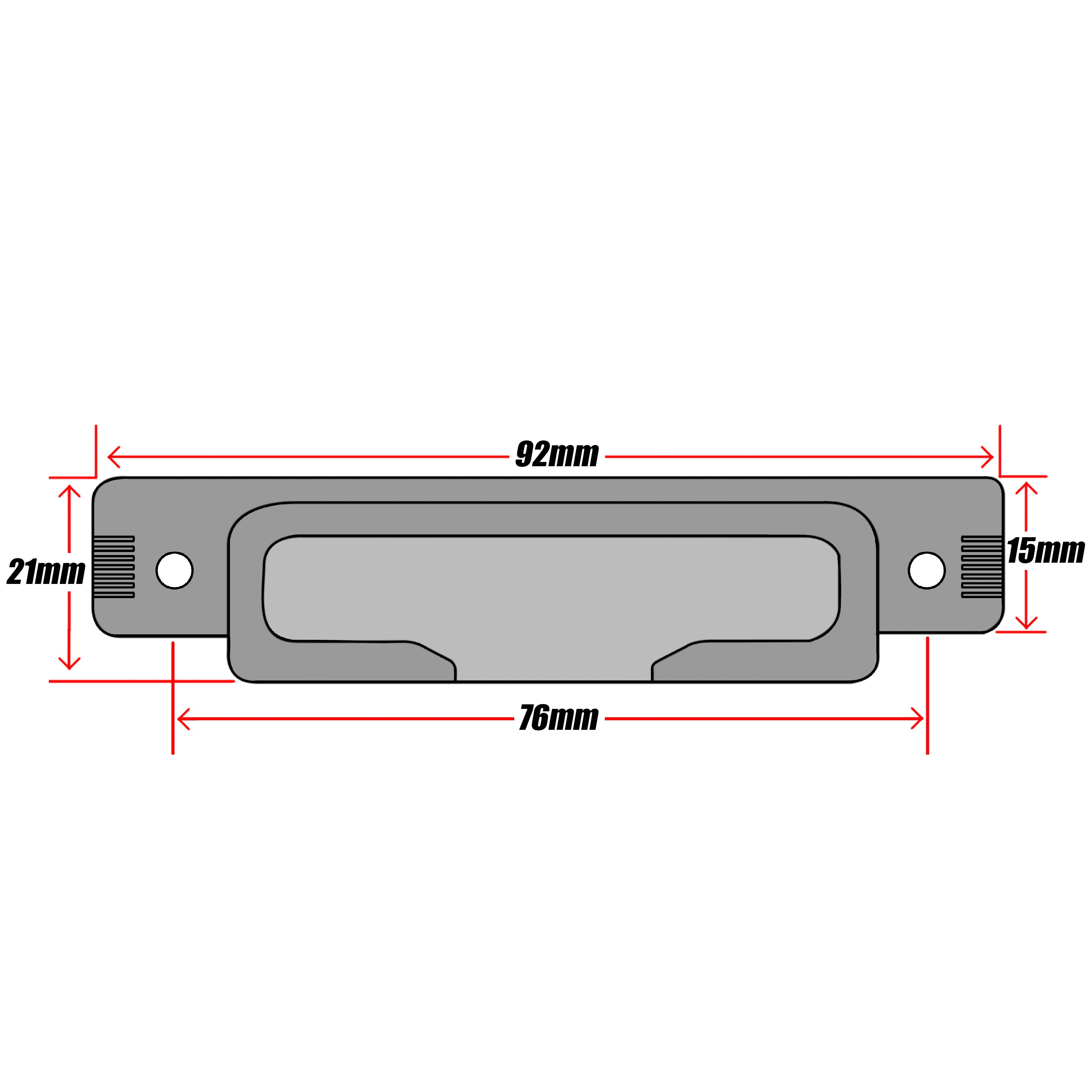 Lockmaster Mila Master uPVC Door Roller Keep Strike Plate PLK99 ...