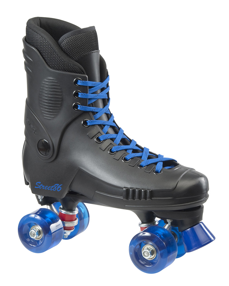 SFR - Street Quad Skate - Black/Blue- Adult Quad Skates | eBay