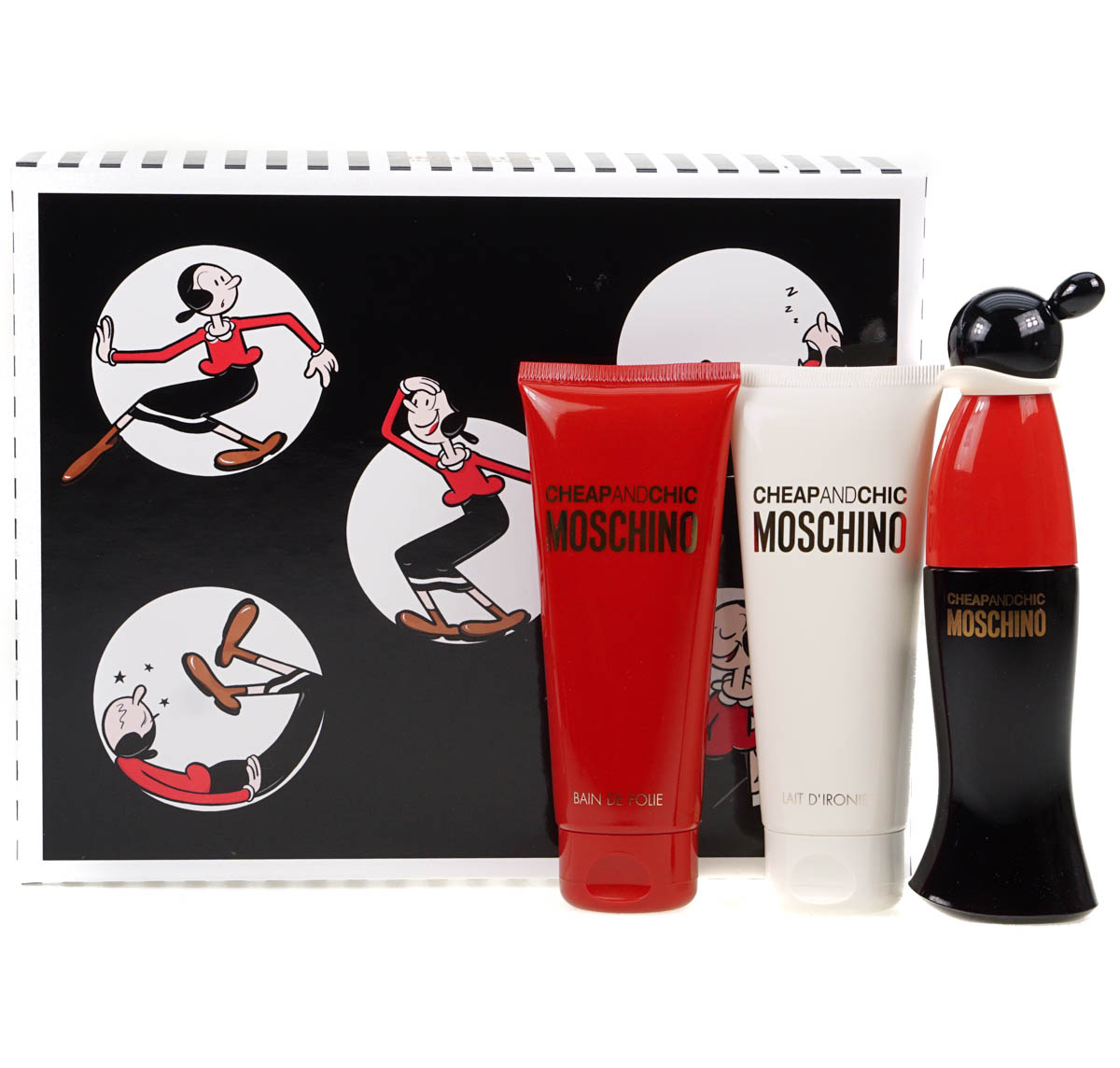 Moschino Cheap & Chic Olive Oyl 50ml Eau De Toilette Gift Set RRP £36. ...