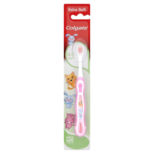 BEST PRICE! COLGATE EXTRA SOFT PINK 0-2 YEARS TOOTHBRUSH DISCOUNT ...