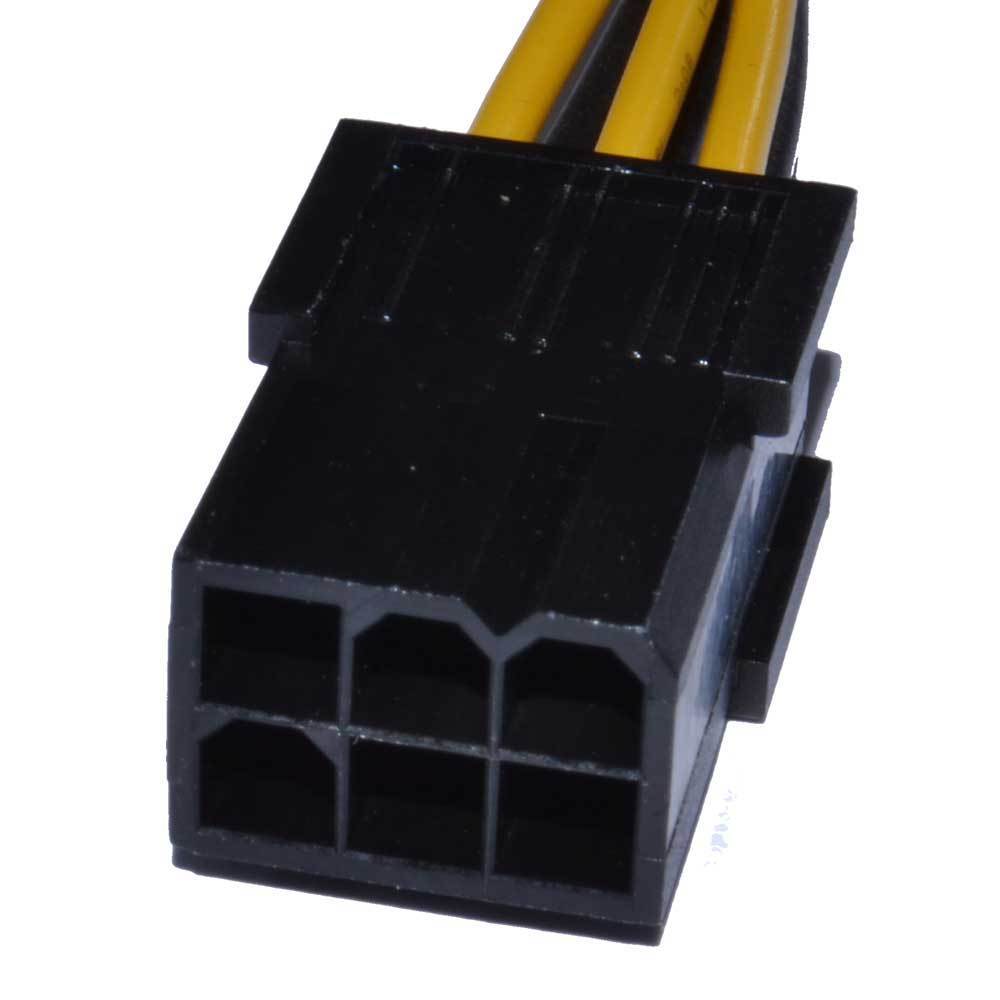 Câble Alimentation Carte Graphique 10 Cm Câble Adaptateur PCIe 6 ...