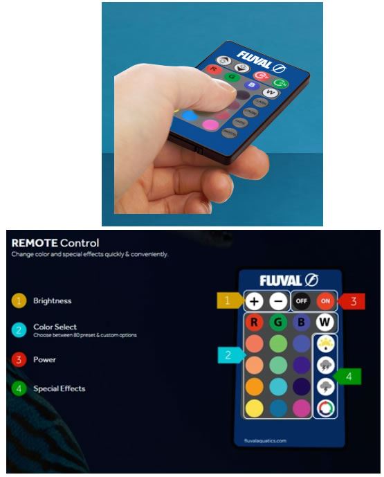 Fluval PRISM LED Spotlight 3w Marine Reef Aquarium Underwater Colour ...