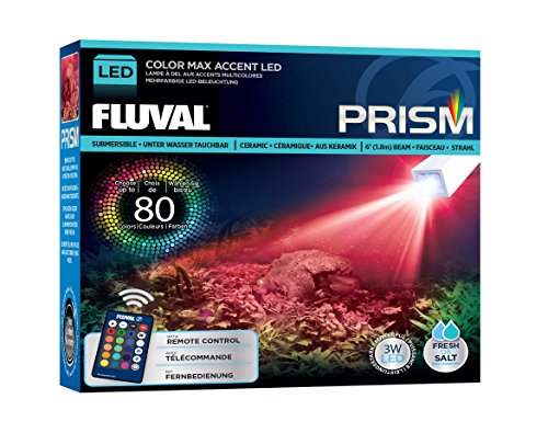 Fluval PRISM LED Spotlight 3w Marine Reef Aquarium Underwater Colour ...