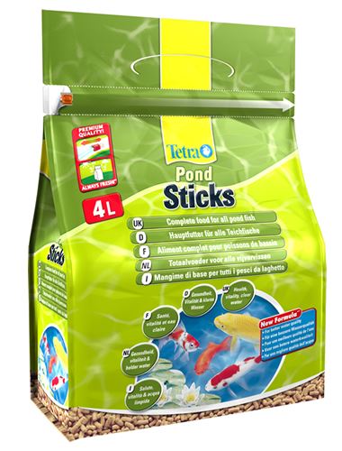 Tetra Pond Floating Fish Food Sticks Goldfish & Koi Stick | eBay