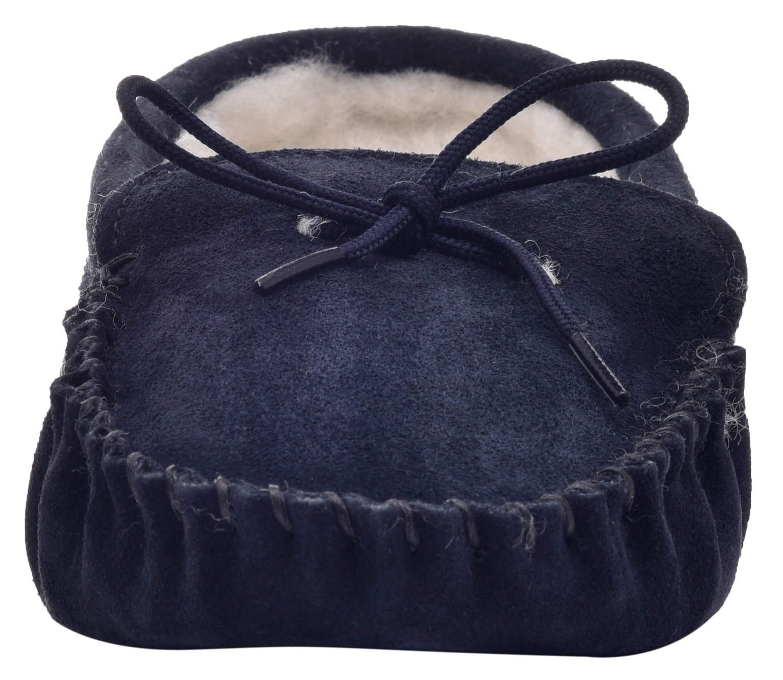 Men's Women's British Made Wool Suede Moccasin Slippers Soft Sole ...