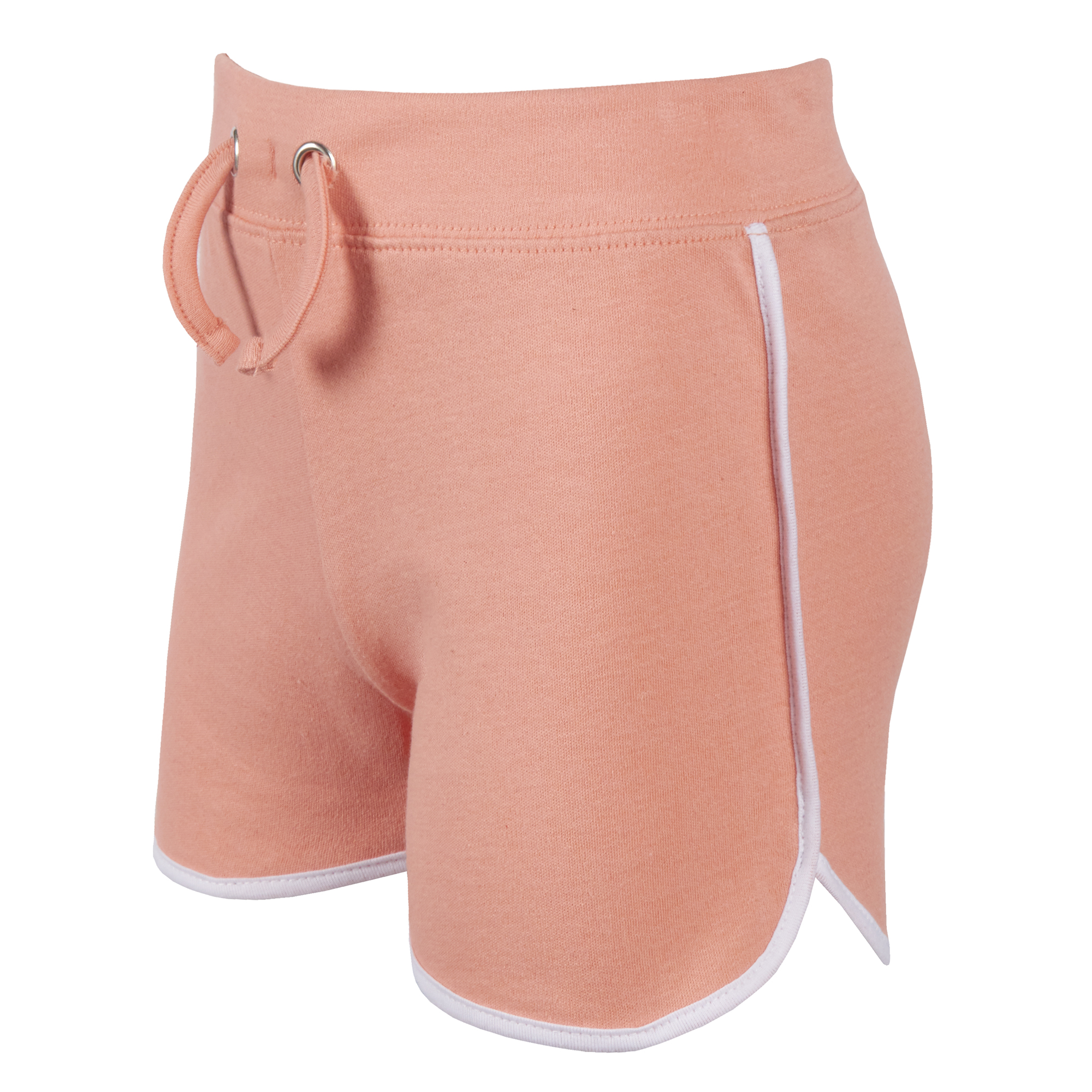 Girls 100% Cotton Shorts Summer Holiday Retro Jersey Stripe Children ...