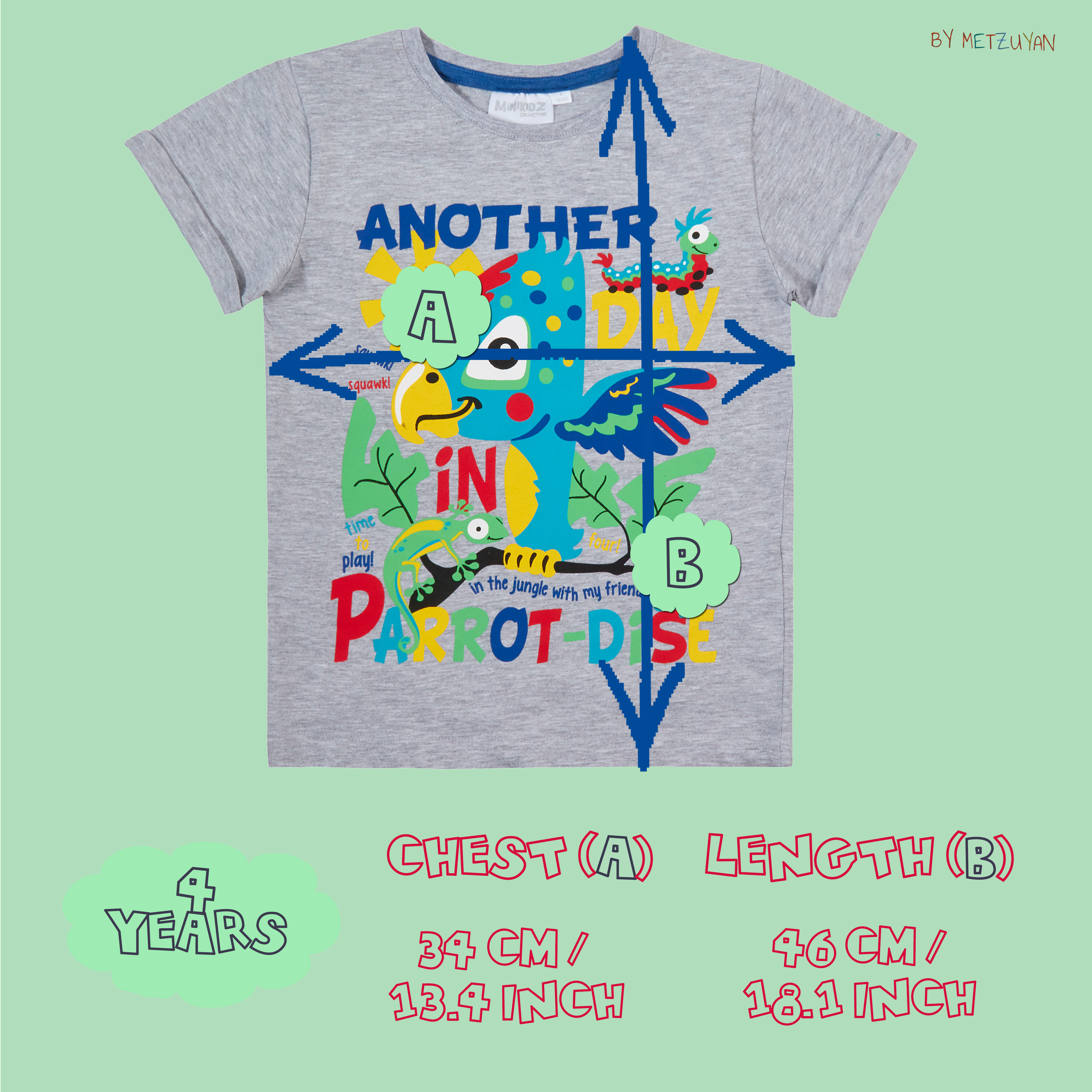 Infant Boys Birthday T-Shirts Number Cotton Blend Gift Top 1 2 3 4 5 6 ...