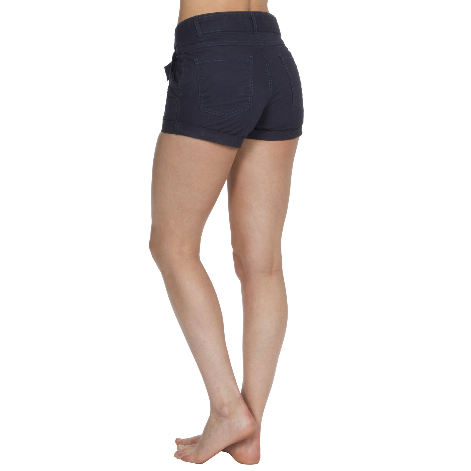 Womens Ladies Summer Shortie Shorts Hot Pants 100% Cotton Holiday ...