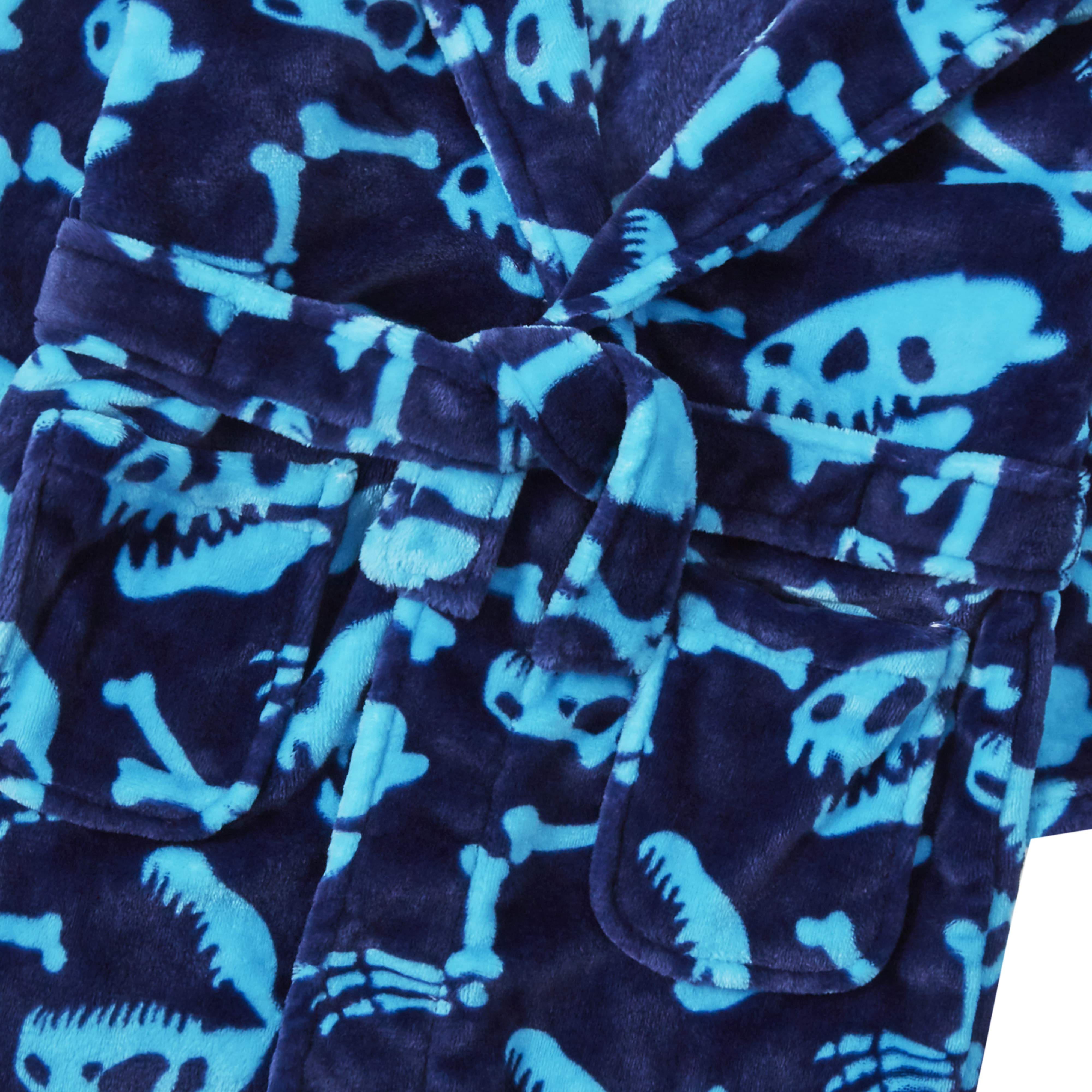 Infant Boys Dinosaur Camo Camouflage Plush Fleece Dressing Gown Robe ...