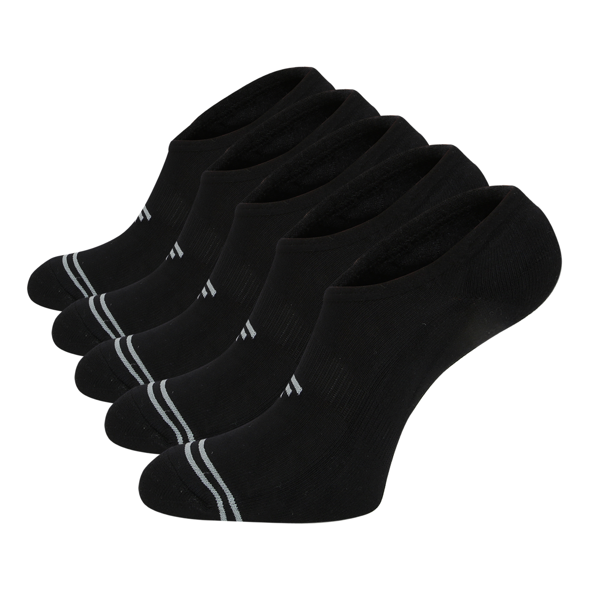 Mens 5 Pack Trainer Liner Socks Invisible Gym Running Cushioned Socks ...