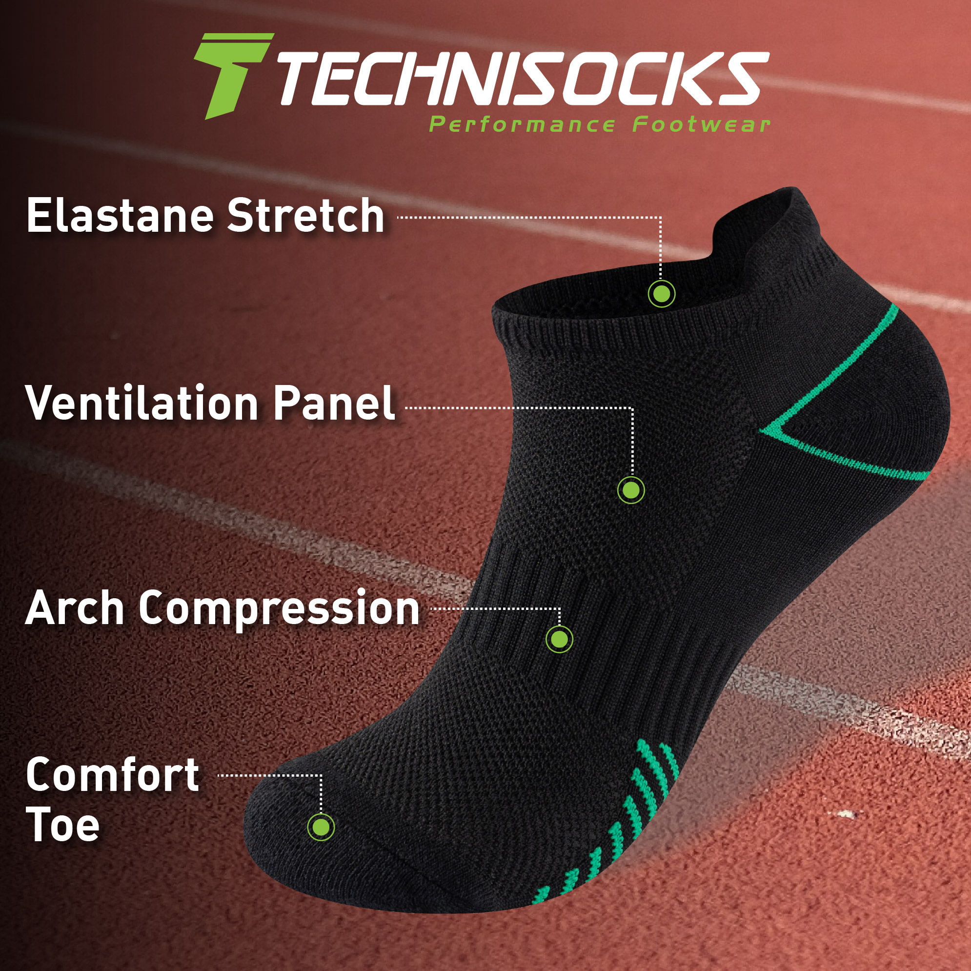Mens 10 Pack Trainer Liner Socks Sports Gym Running Cushioned Socks ...