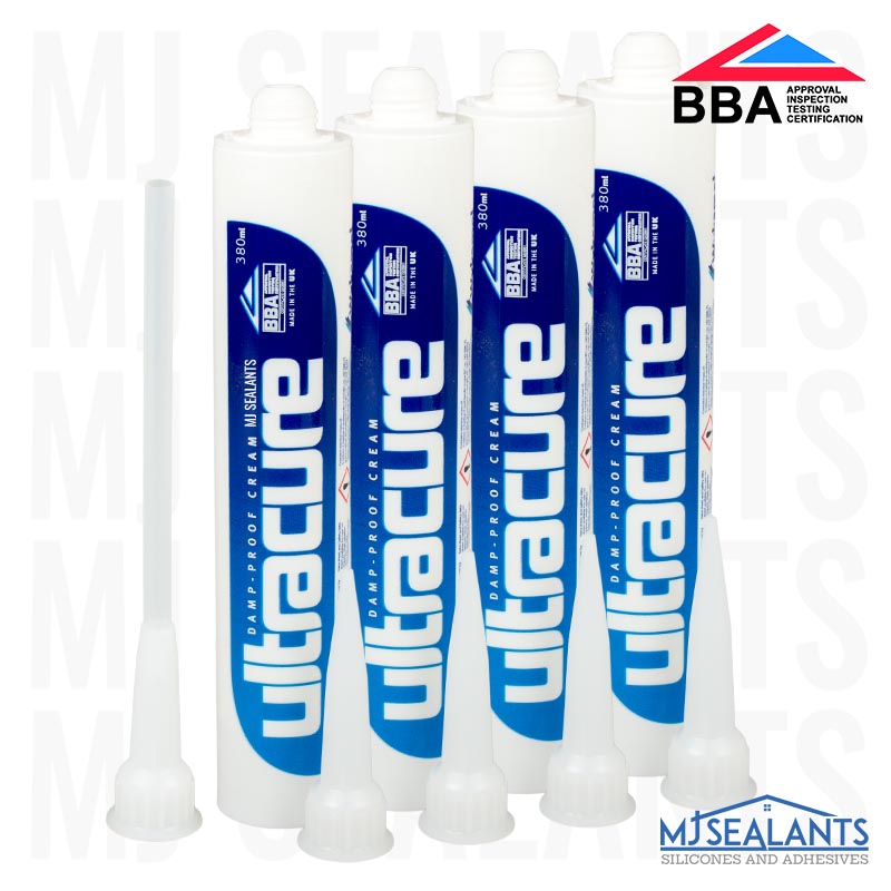Wykamol Ultracure DPC Cream Damp Proofing Injection 380ml Rising Damp ...