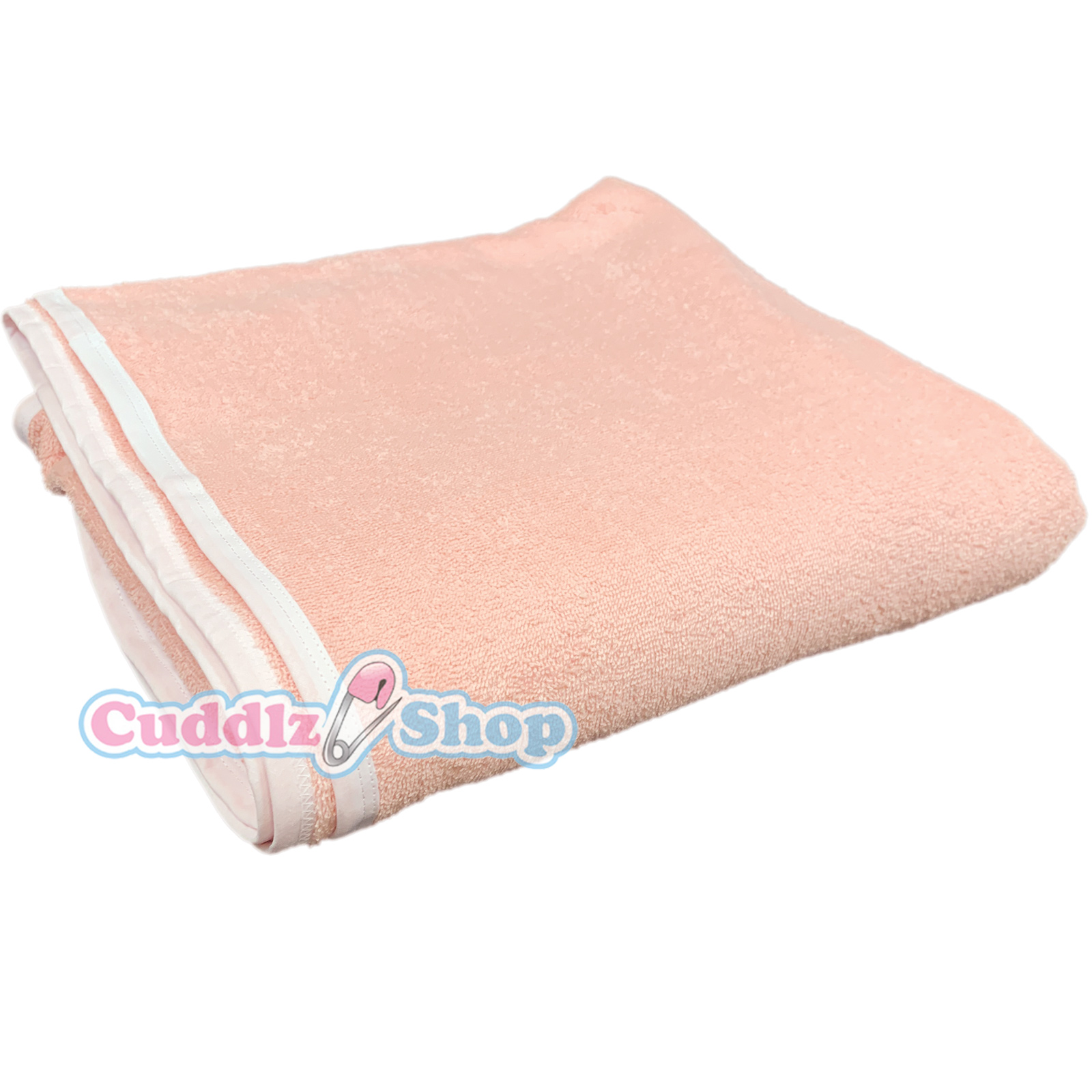 Pink Cuddlz 60x60 Inches 152x152cm Terry Towelling Washable Adult Nappy ...