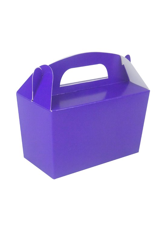 12 Coloured Party Snack Boxes - Children Kids Food Meal Lunch Gift ...