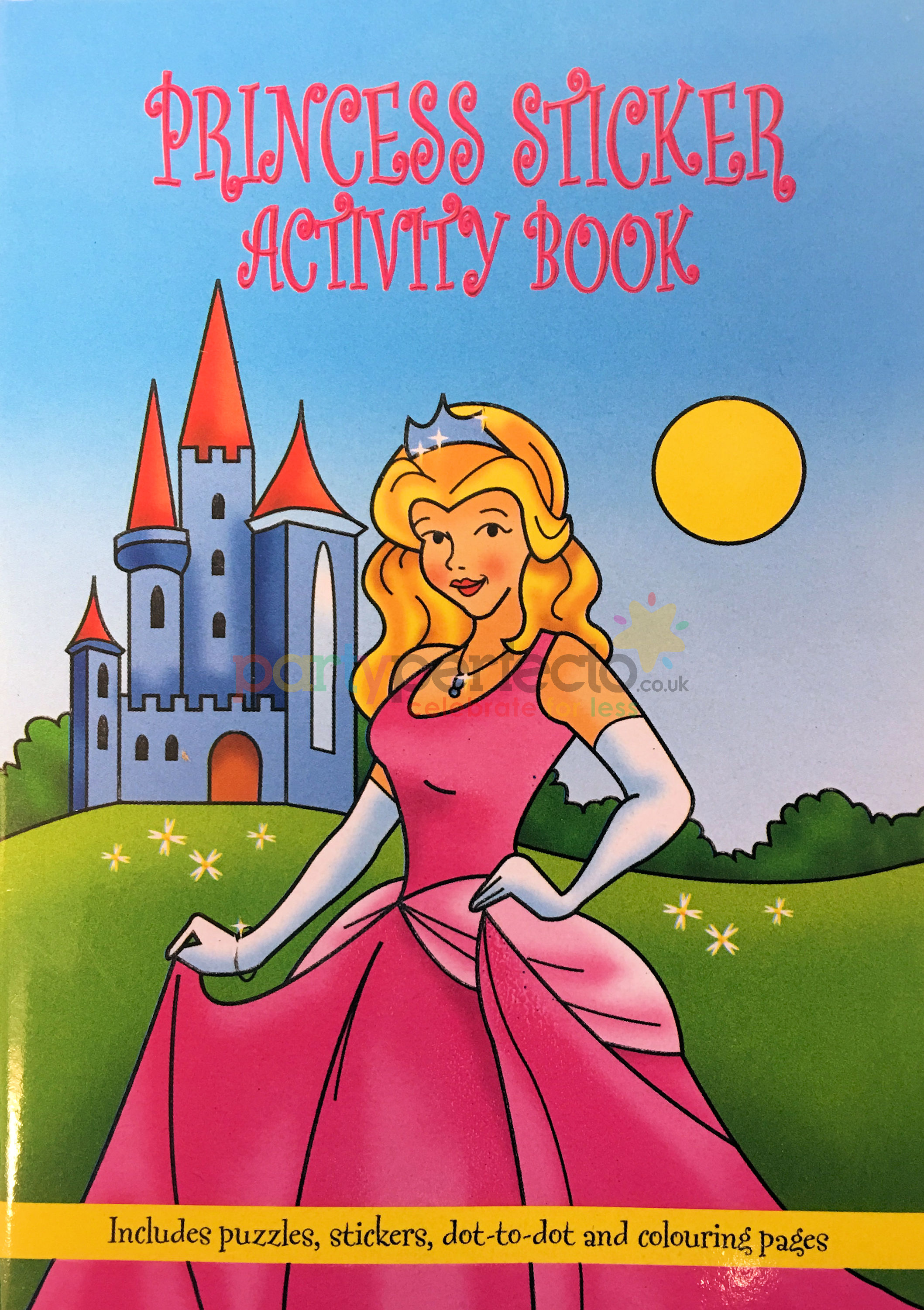 6 Sticker Activity Books - Choose From 20 Designs - Kids Loot/Party Bag ...