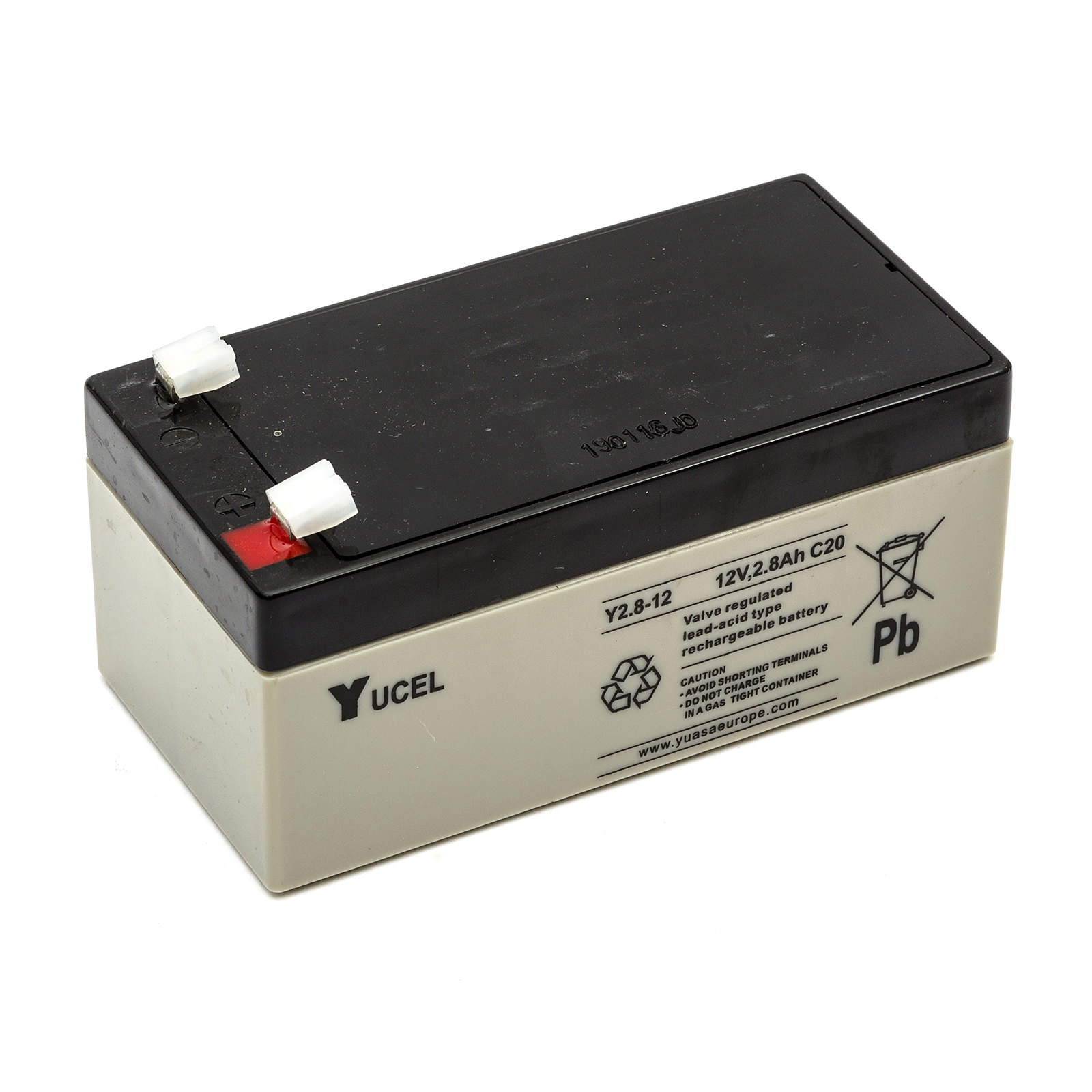 Yucel Yuasa Y2.8-12 Sealed Lead Acid Battery 12v 2.8ah Rechargeable ...