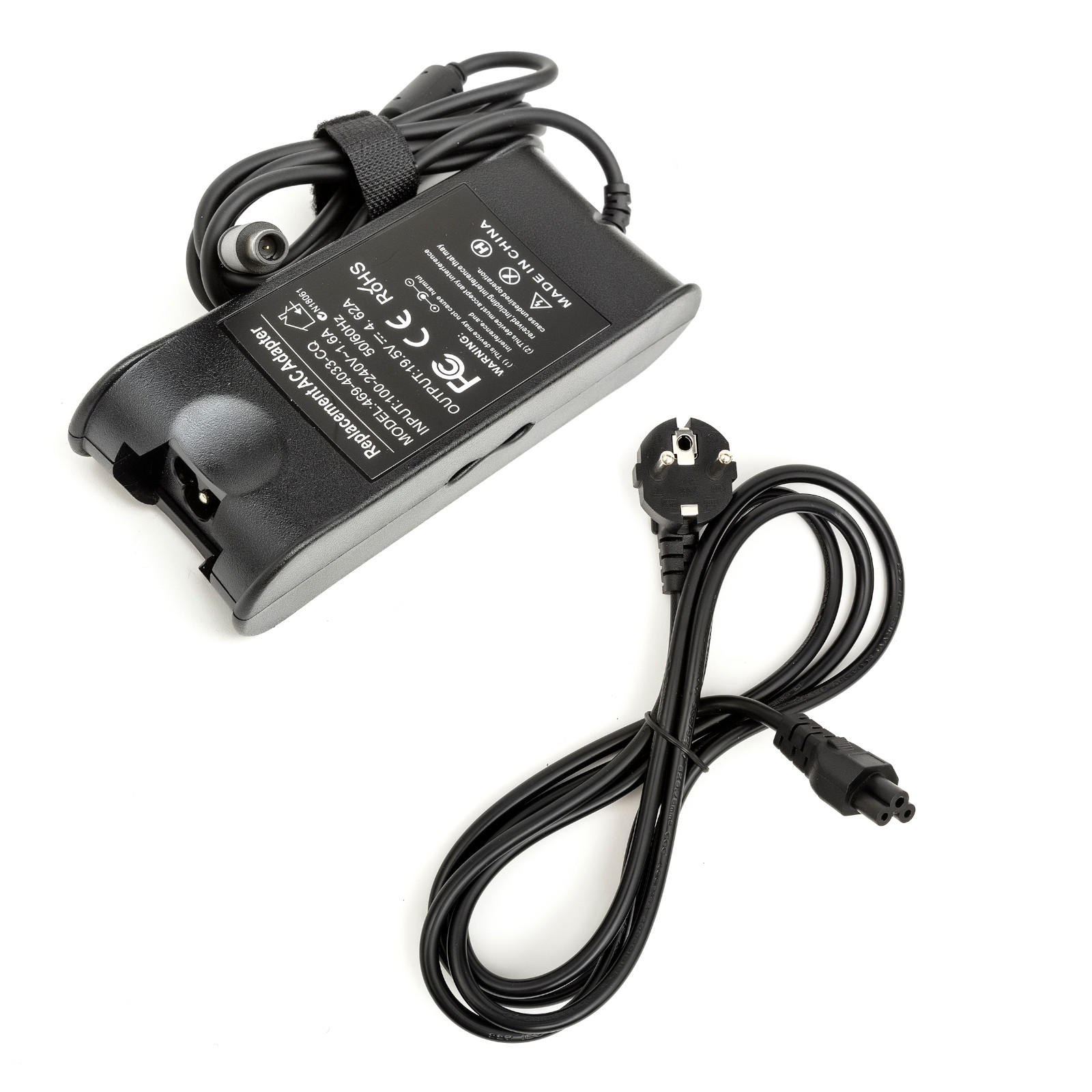 Laptop Charger 19.5v 4.62A 90W Power Adapter Supply Fits Dell Vostro 7 ...