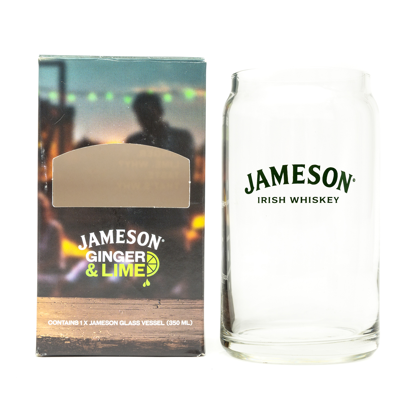 Branded Limited Edition Jameson Irish Whisky Glass Jar 350ml + Box Home ...