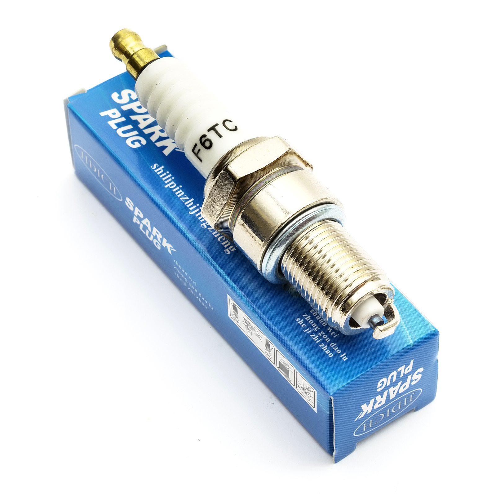 Non Genuine Spark Plug F6TC Replaces NGK BP6ES Fits Honda GX160 Engine ...