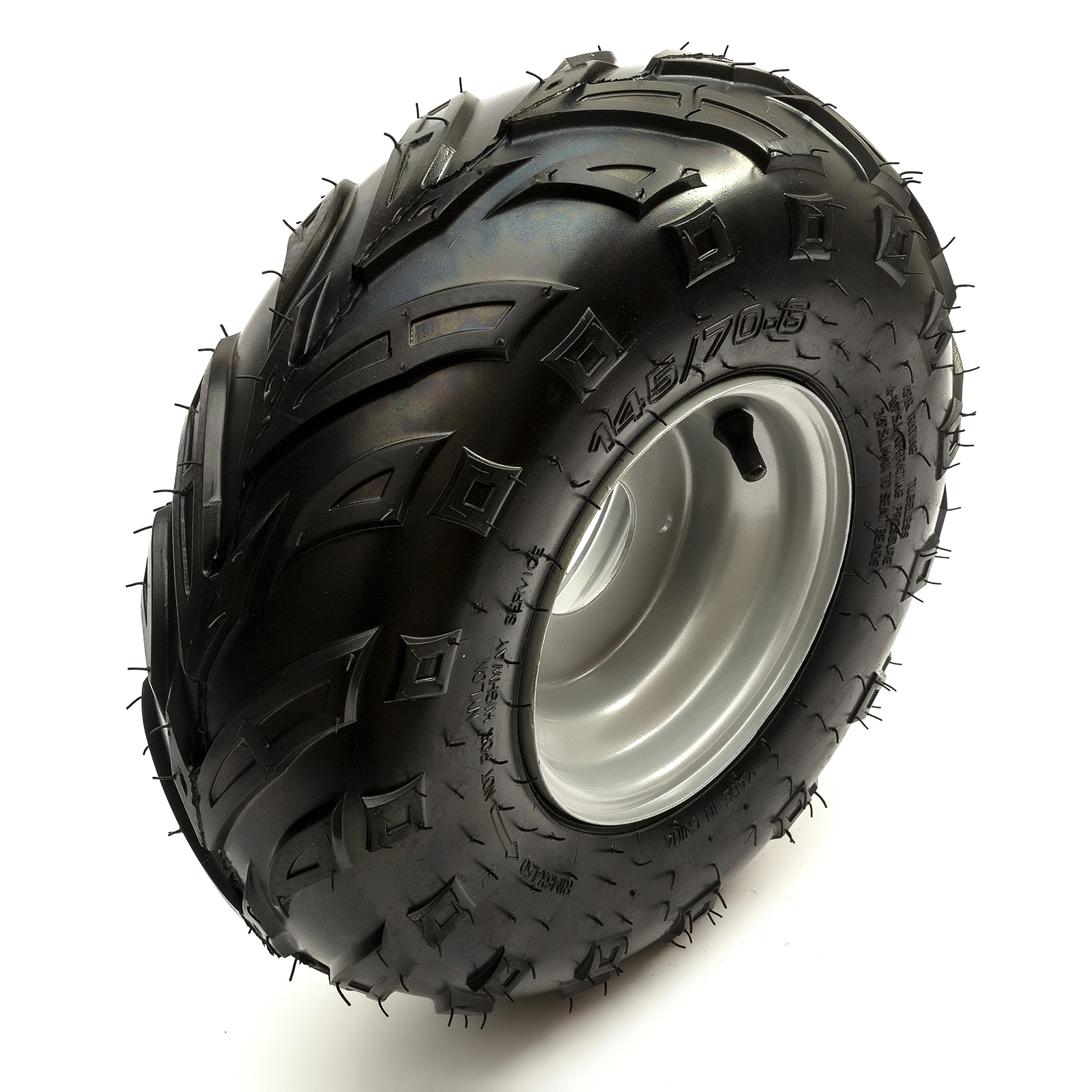 2x Wheel & Tyre 145x70-6 Front / Rear Left & Right Suzuki LT50 Quad ...