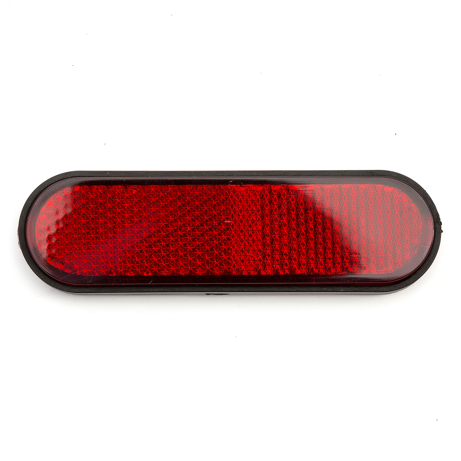 2x Self Adhesive Stick On Number Plate MOT Red Rear Reflector Light ...