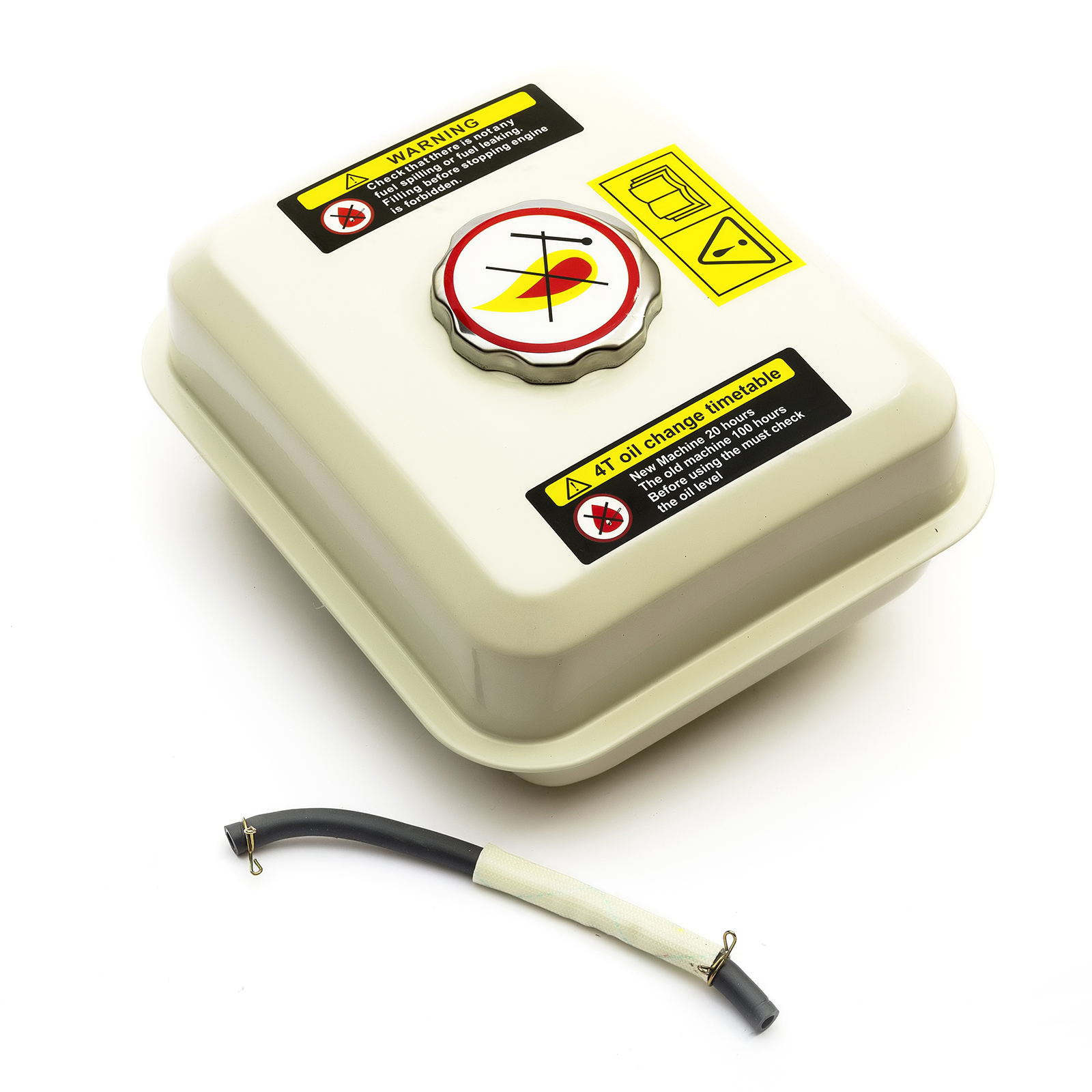 Non Genuine Fuel Petrol Tank + Cap White Fits Honda GX200 Engine Wacker ...