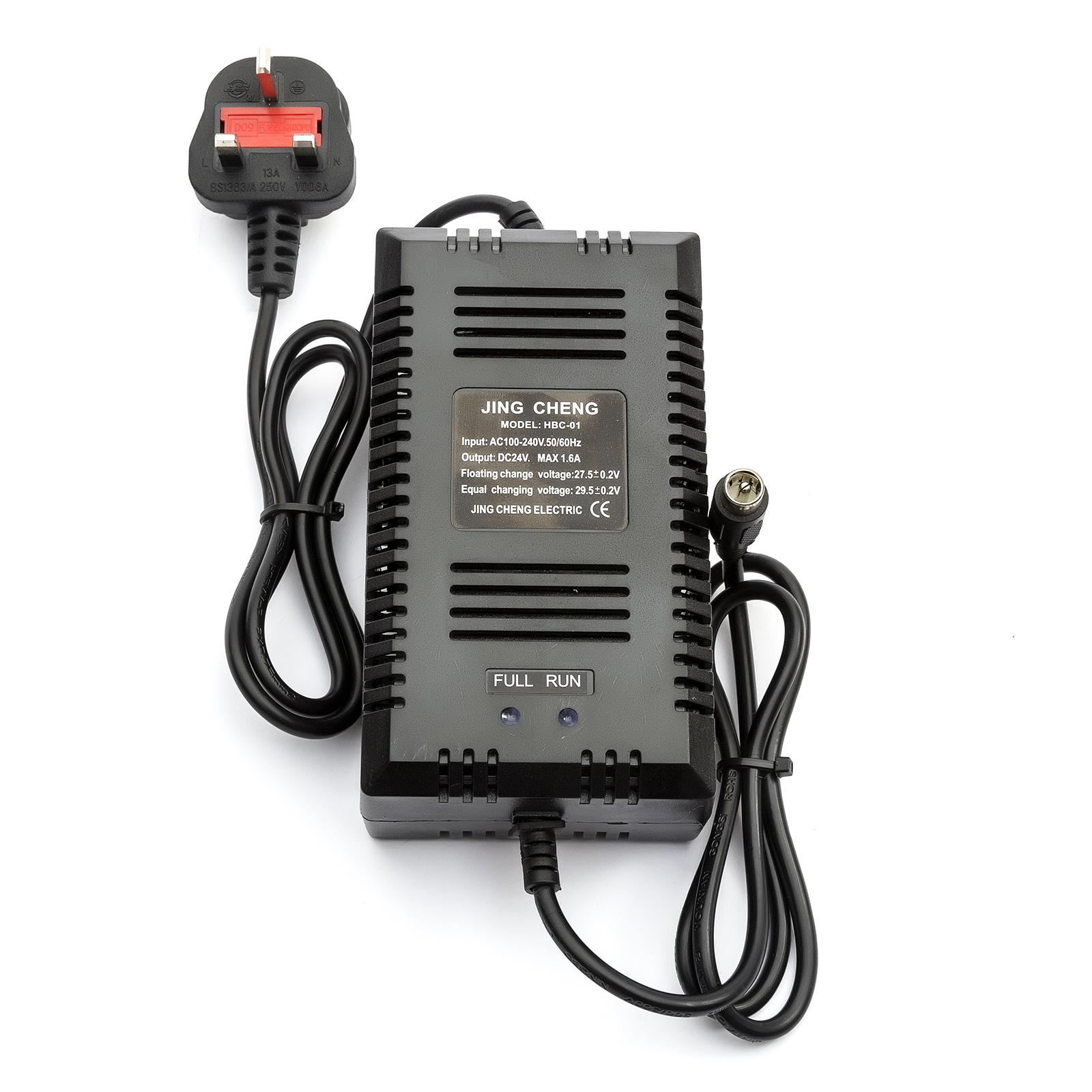24v 24 Volt Battery Charger 1.5amp Lead Acid Electric Scooter Bike Male ...