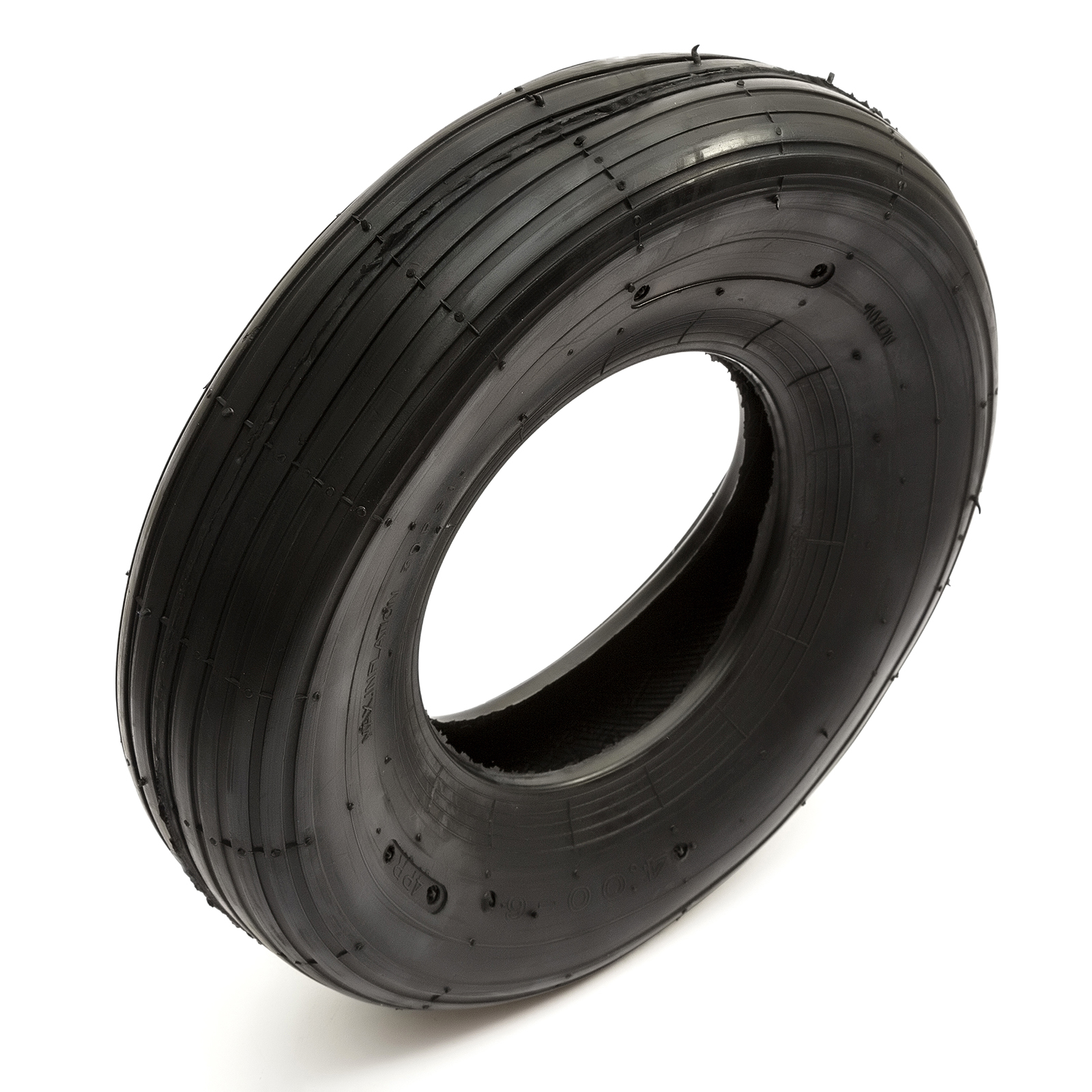 Tyre 4.00-6 400-6 400x6 Ribbed Rib Tread 6 Inch Wheel Rim Mobility ...