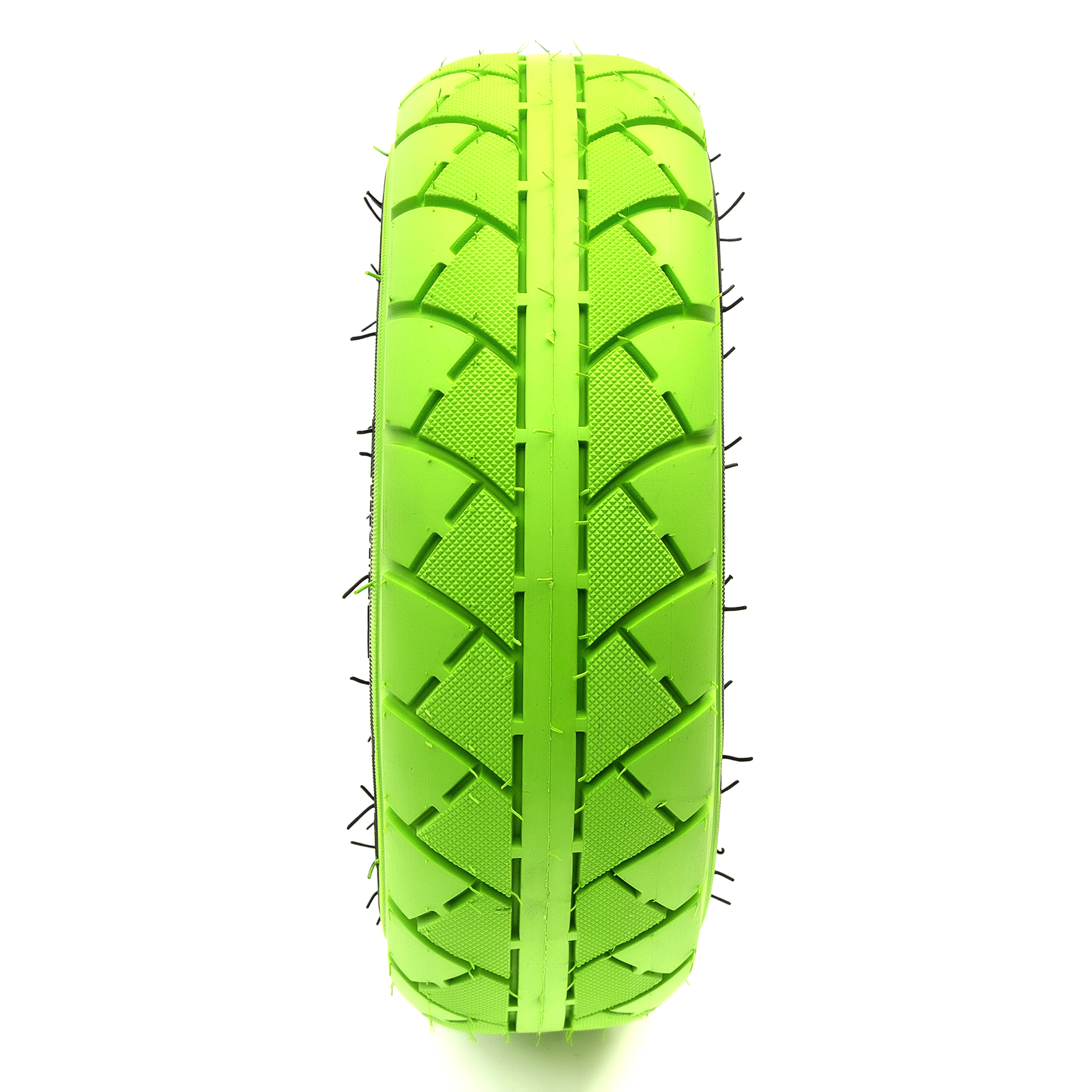 10 Inch Tyre 4.10/3.50-4 Mini BMX Bike Bicycle Green Tread 4" Wheel Rim ...