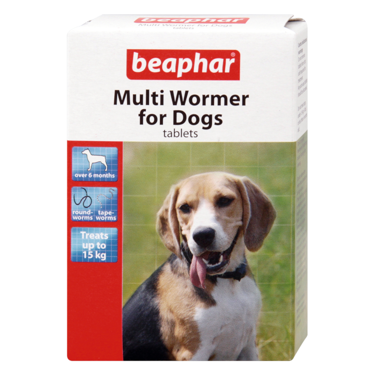 Beaphar Dogs & Cats Worming Wormer Treatments Tablets Cream Roundworm ...