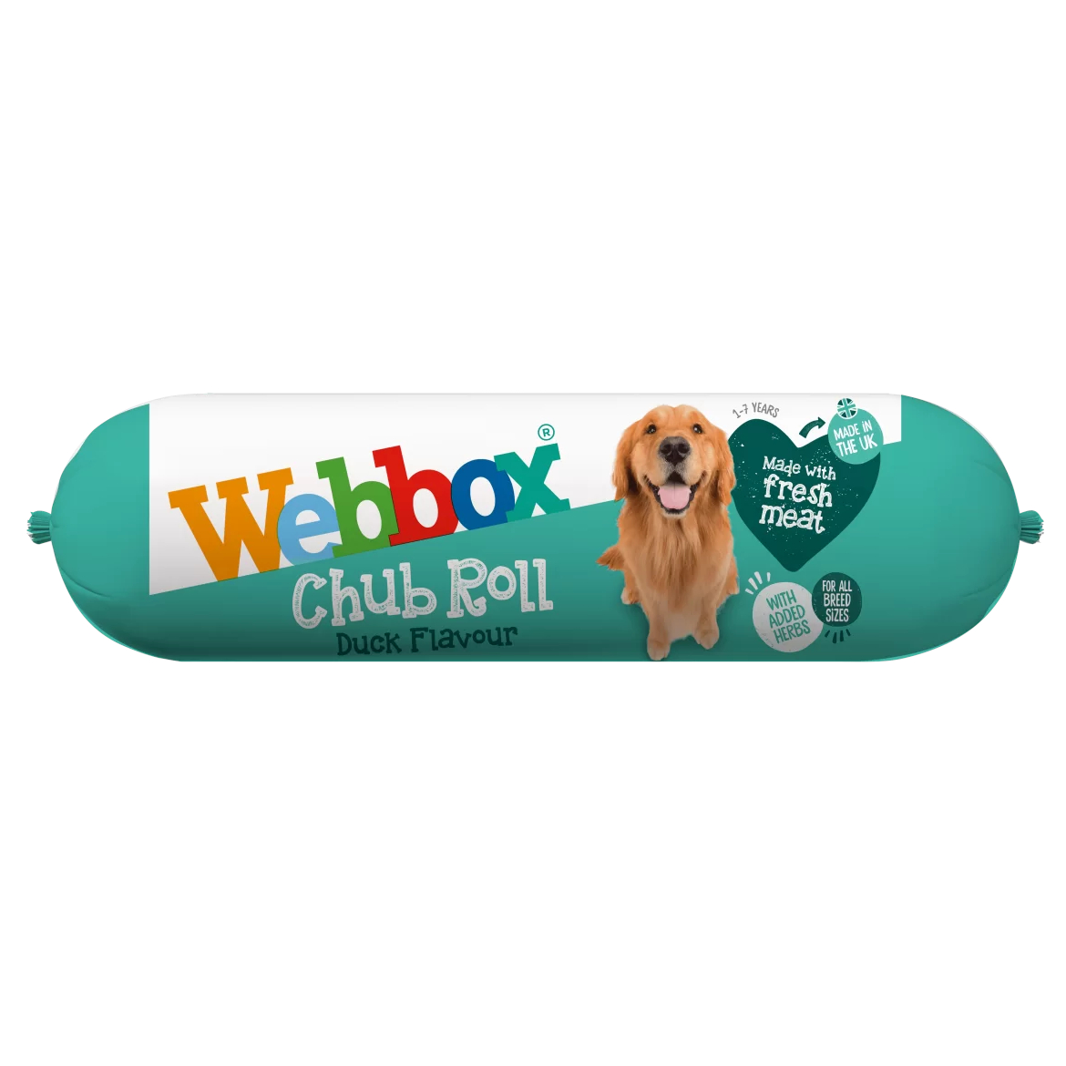 Chub Rolls Wet Dog Food Toppers WEBBOX Beef Chicken Duck Lamb Value Mix ...