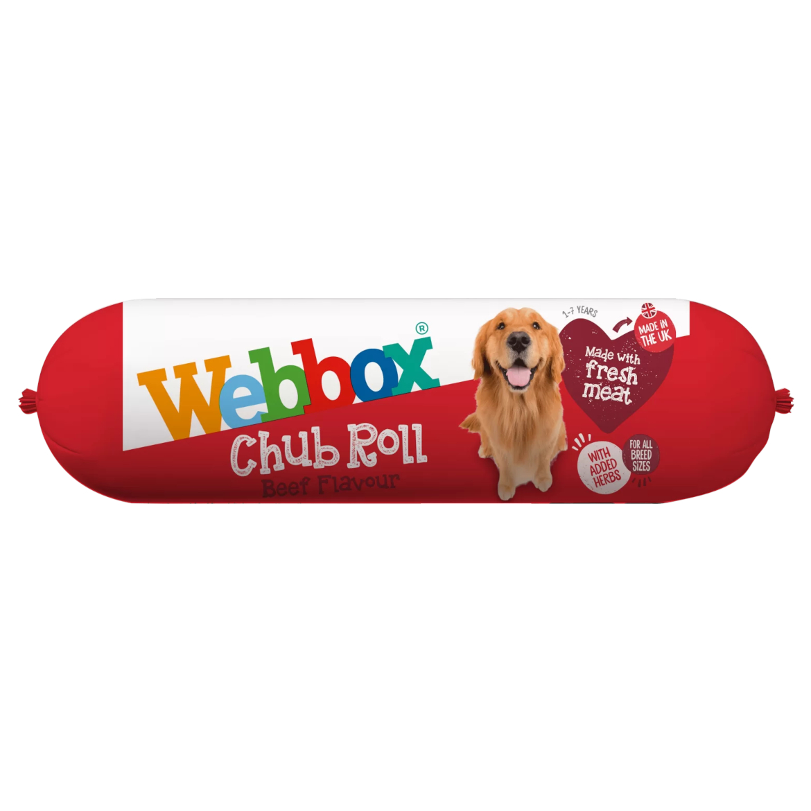 Chub Rolls Wet Dog Food Toppers WEBBOX Beef Chicken Duck Lamb Value Mix ...