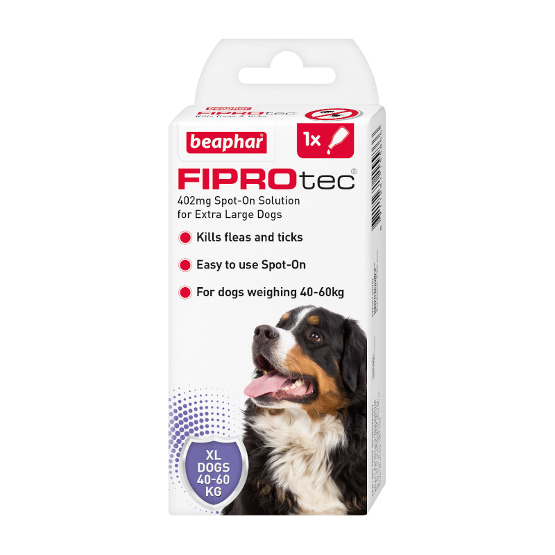 Beaphar Fiprotec Spot On Flea / Tick Treatment Fipronil Solution Remedy ...