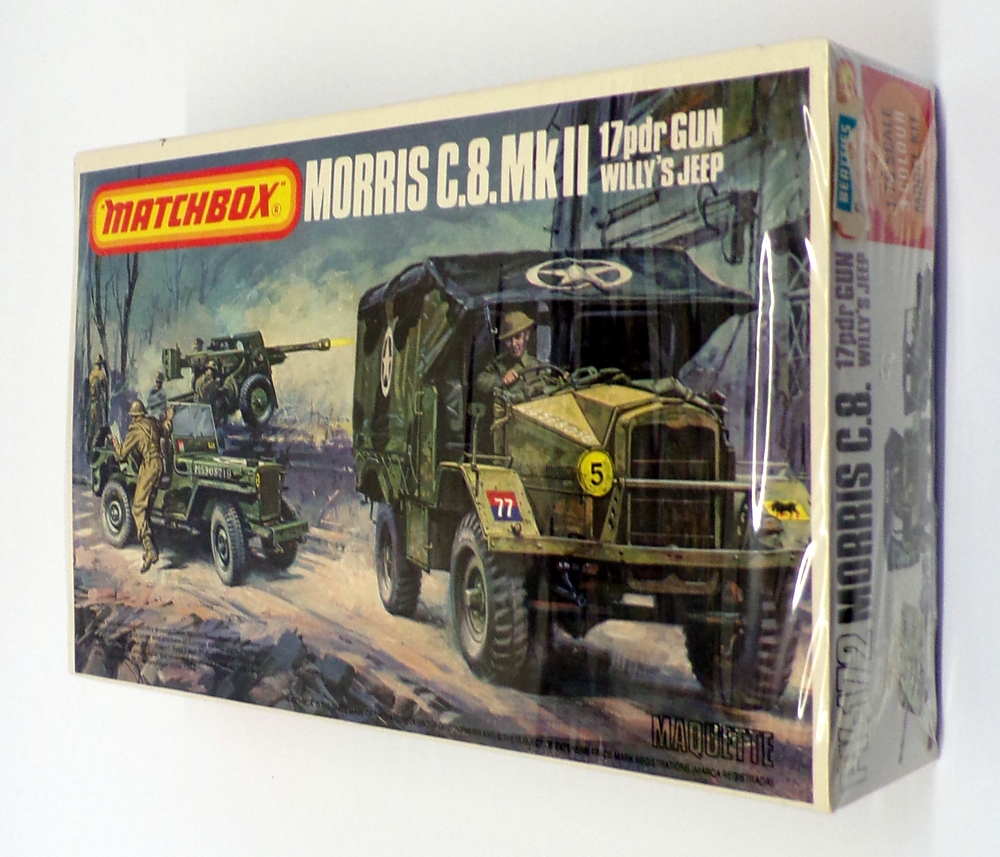 Matchbox 1/76 Scale Kit PK-172 - Morris C.8. MkII 17pdr Gun Willy's ...