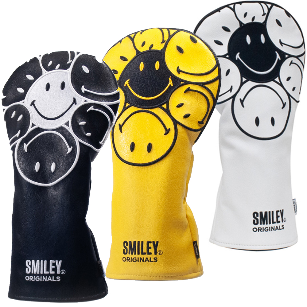 Smiley Original Stacked Golf Hybrid Headcover | Scratch72