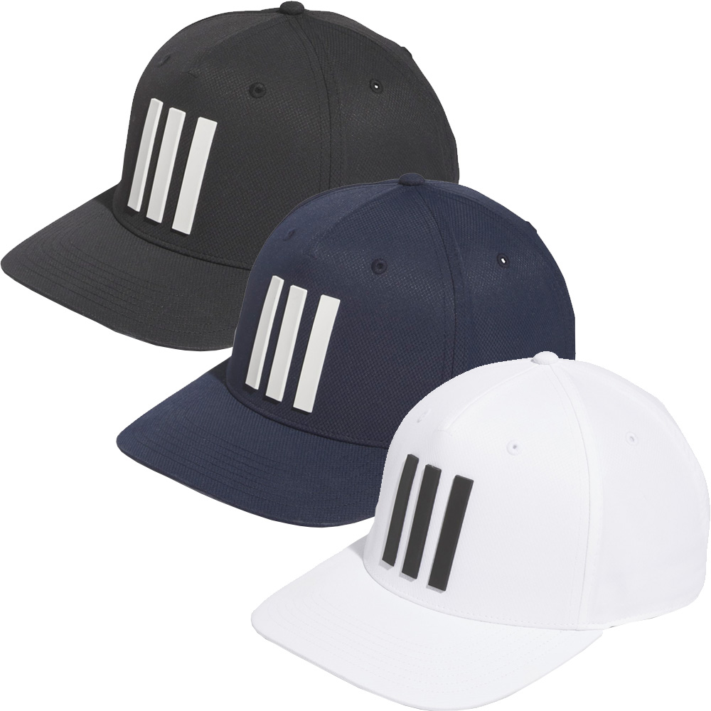 adidas Mens 3-Stripes Tour Cap | Scratch72