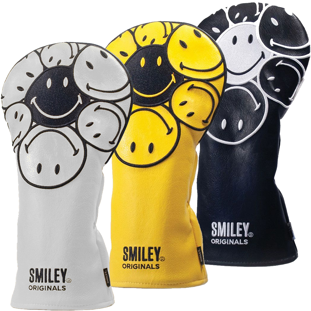 Smiley Original Stacked Golf Driver Headcover | Scratch72
