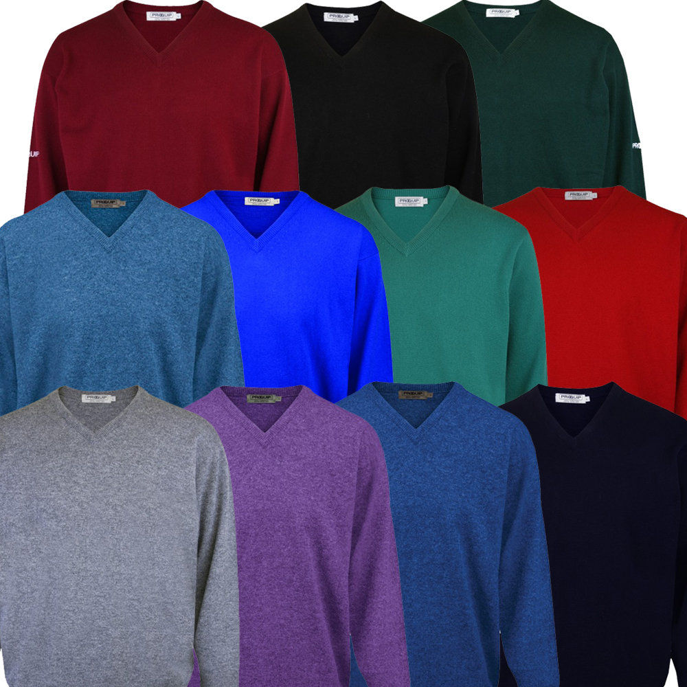 PROQUIP Golf Mens V-Neck Lambswool Sweater | Scratch72