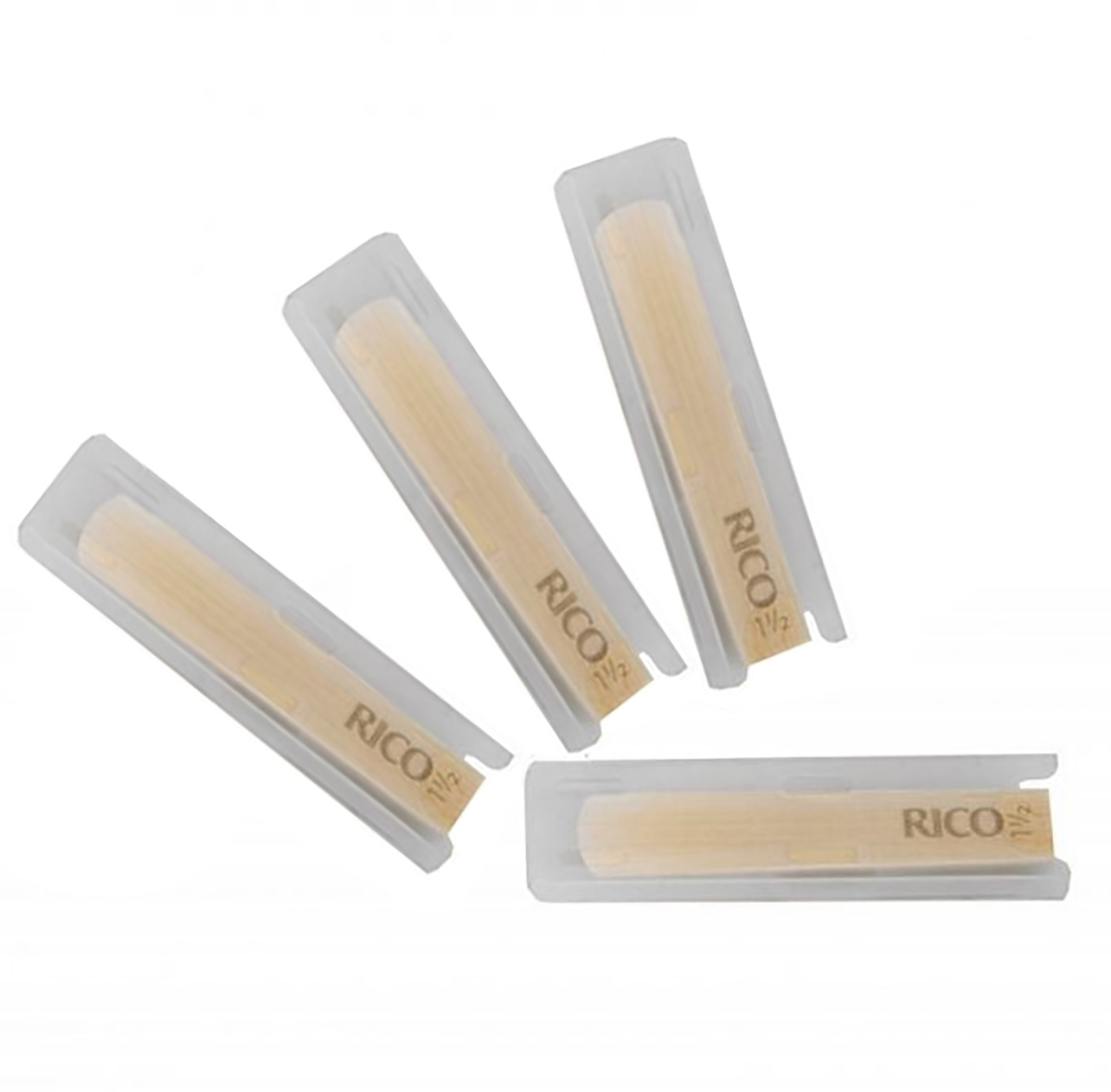 D'Addario Rico Clarinet Reeds Bb #1.5 Four Pack RCA0415 | eBay