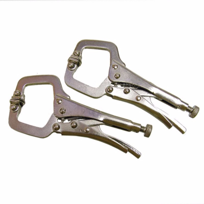 Clamps & Vises BlueSpot Mini 4 Inch Locking Mole Grip C Clamps Work ...