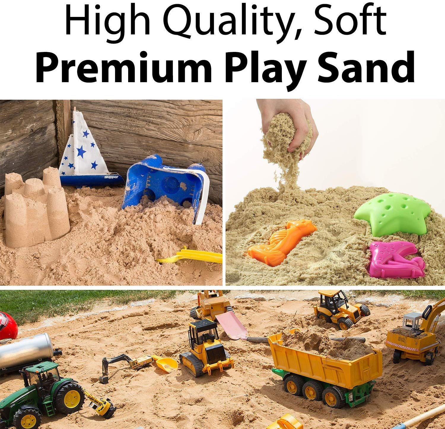 Childrens Play Sand Washed, Graded & Top Quality For Play Pit, Sandpit ...
