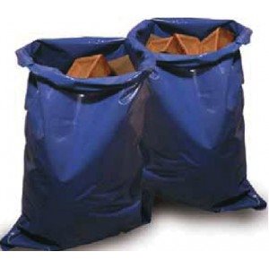 HEAVY DUTY RUBBLE SACKS BUILDERS BAGS GARDEN WASTE - VERY STRONG BLUE ...