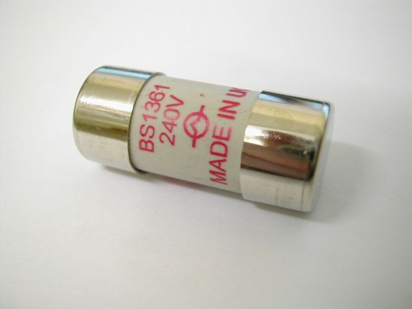 Pack of One -30A BS1361 Domestic Consumer Unit Fuse (Main Fuse Box ...