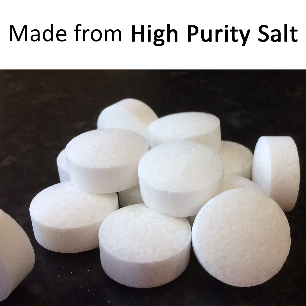 Aquasol Salt Tablets 25KG BAG British Salt Water Softener & FCC Food ...