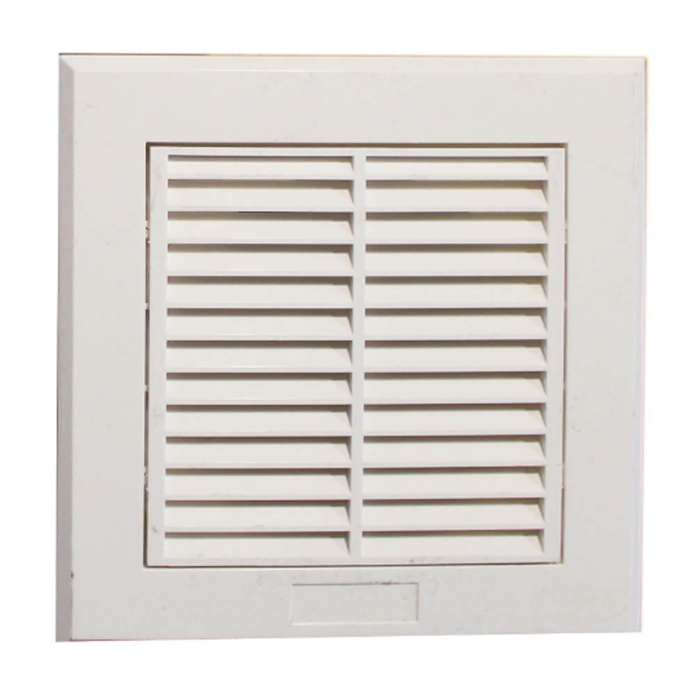 External Air Vent Louvre Wall Grille White Covers For 4'' Extractors, 3 ...
