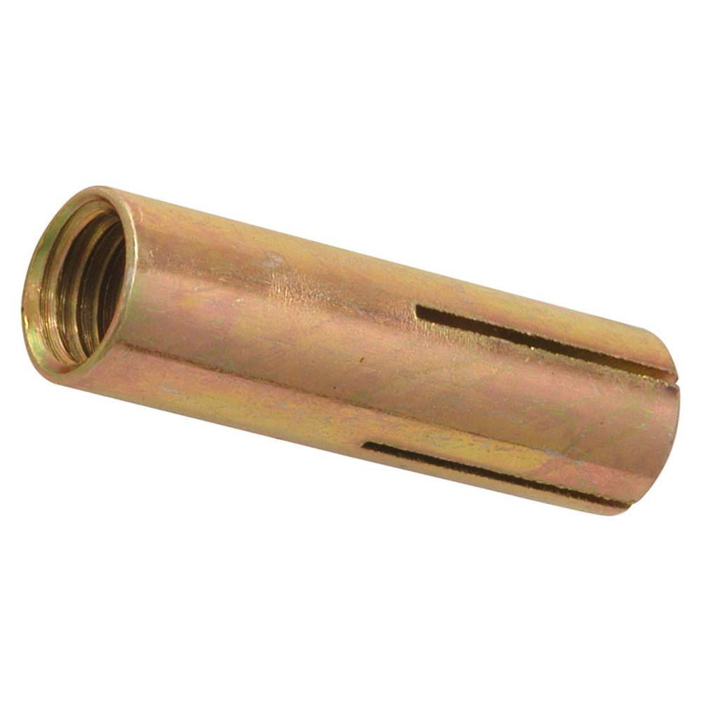 M8 x 30mm Wedge Drop-In Anchor Steel Plugs Zinc Coated For Cable Trays ...