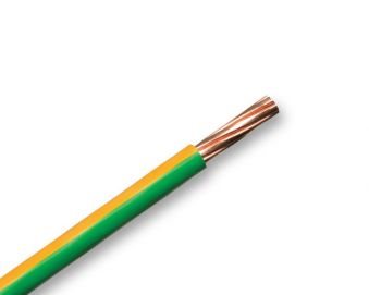 Earth Green Yellow 25mm Single Core 6491X Wire Wiring Cable - Earthing ...
