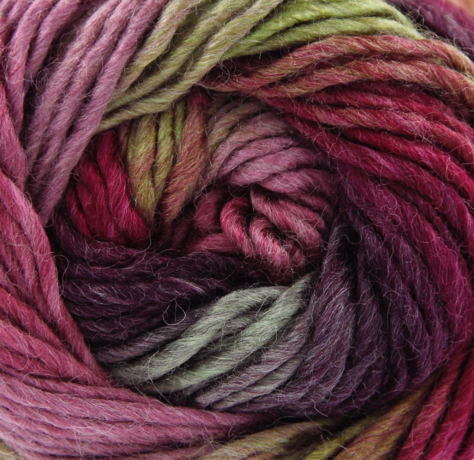 King Cole Riot Chunky Multi Coloured Knitting Yarn - 100g Acrylic Wool ...