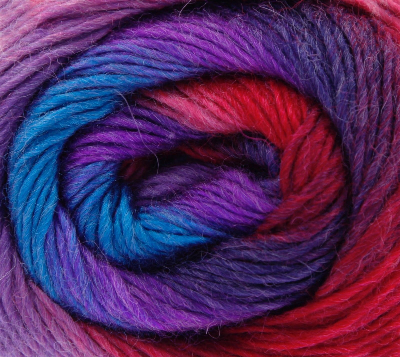 King Cole Riot DK Multi Coloured Knitting Yarn - 100g Acrylic Wool ...