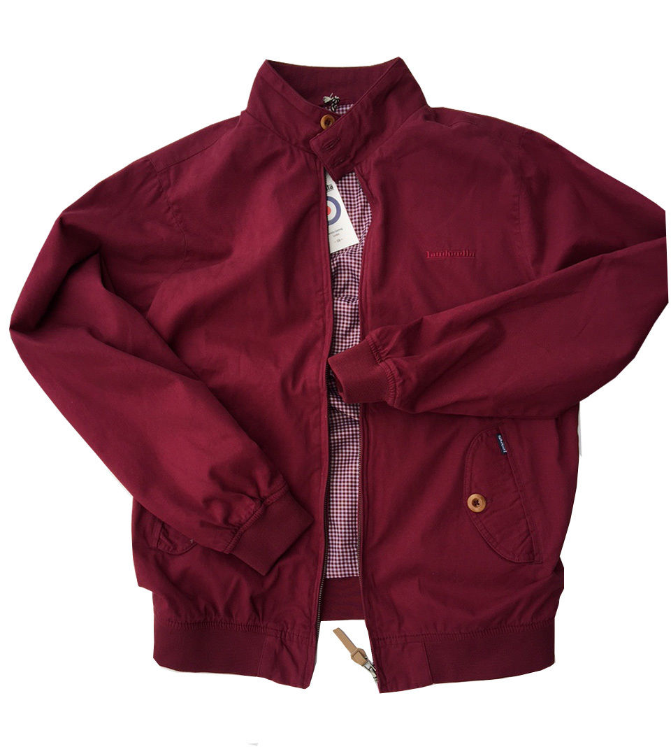 Mens Lambretta Classic Harrington Bomber MOD SKA Scooter Jacket Sizes S ...